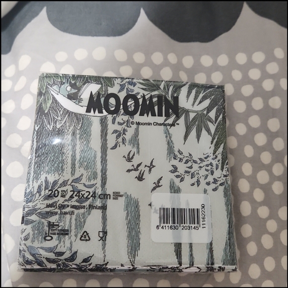 Moomim Characters | Kitchen | Moomin Tissue Cocktail Kaipaus A Longing ...